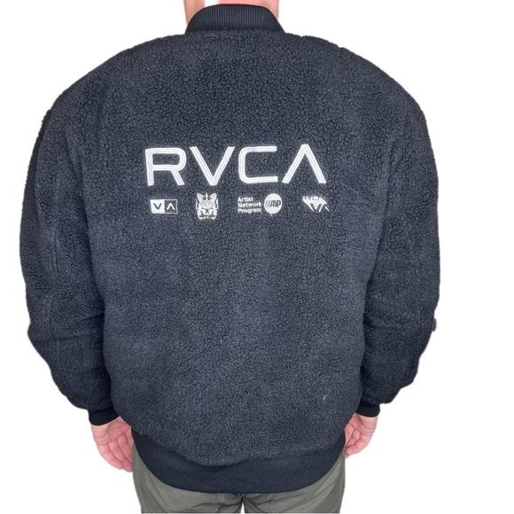 RVCA | Jackets & Coats | New Rvca Hoth Ma Reversible Bomber Jacket ...